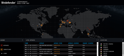 7 Live Cyber Attack Maps